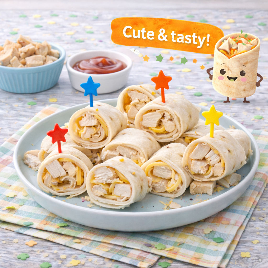 🌯 Mini Chicken Wraps