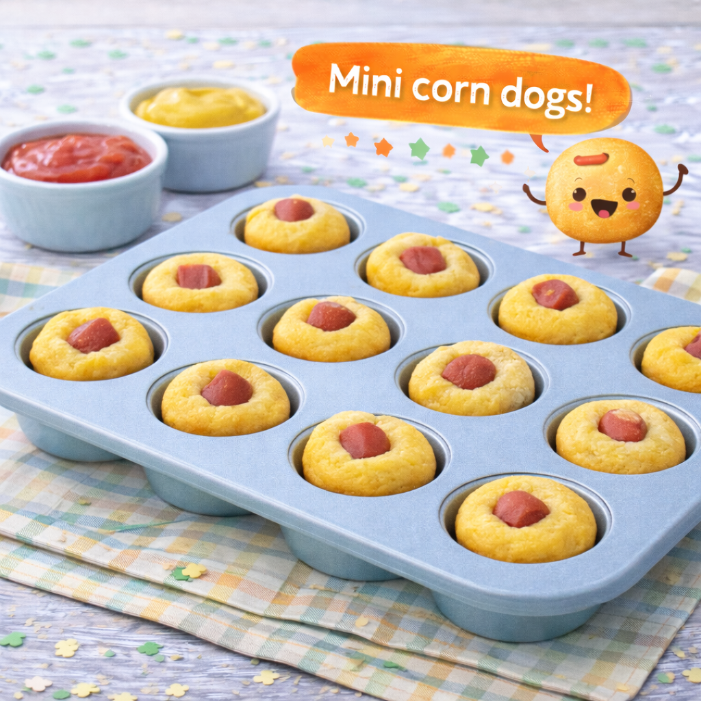 🌭 Mini Corn Dog Bites