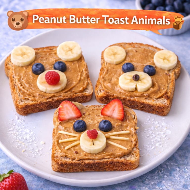 🐻 Peanut Butter Toast Animals