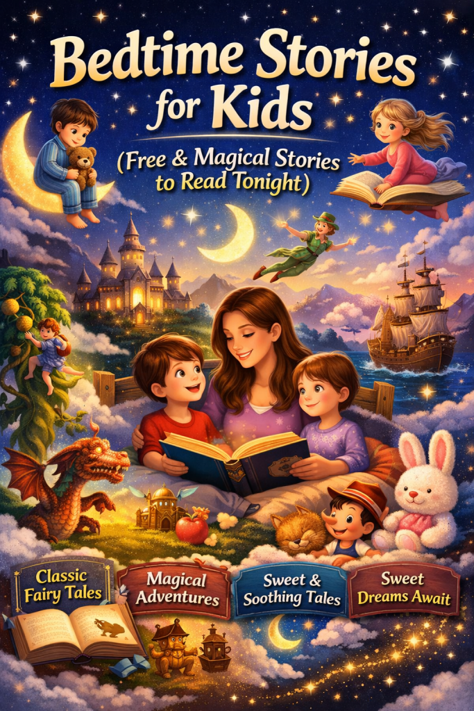 Best Bedtime Stories for Kids (Free Short Stories for Sleep)